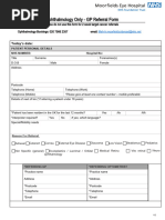 MSH Claim Form Dubai - GCC | PDF