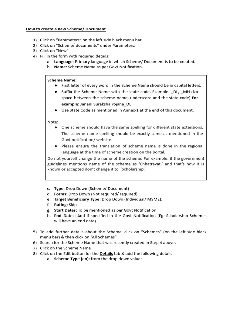 Scheme Style Sheet | Download Free PDF | Welfare | Information