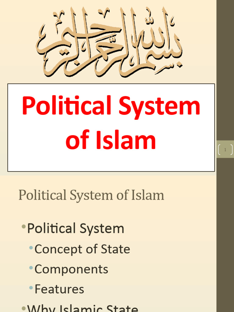 Understanding the Islamic Political System | PDF