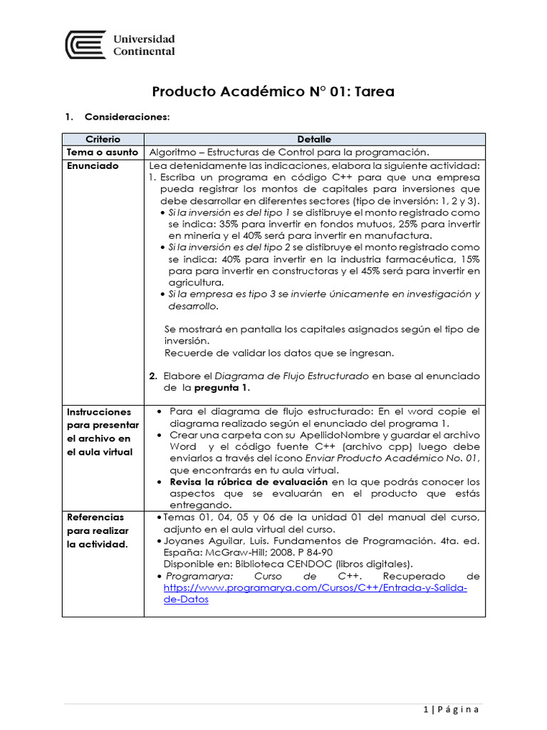 PA_01_Fundamentos_Programacion (1) | PDF | Caso de carta | Estilo apa