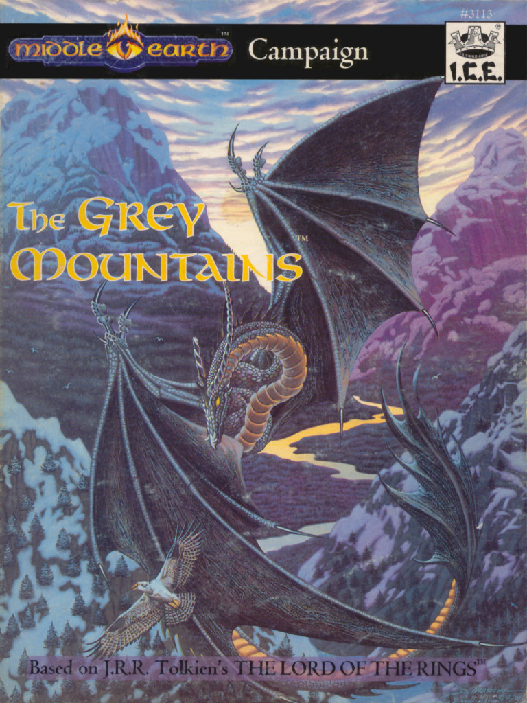 Middle-Earth Role Playing (First Edition) 3113 - The Grey Mountains | PDF