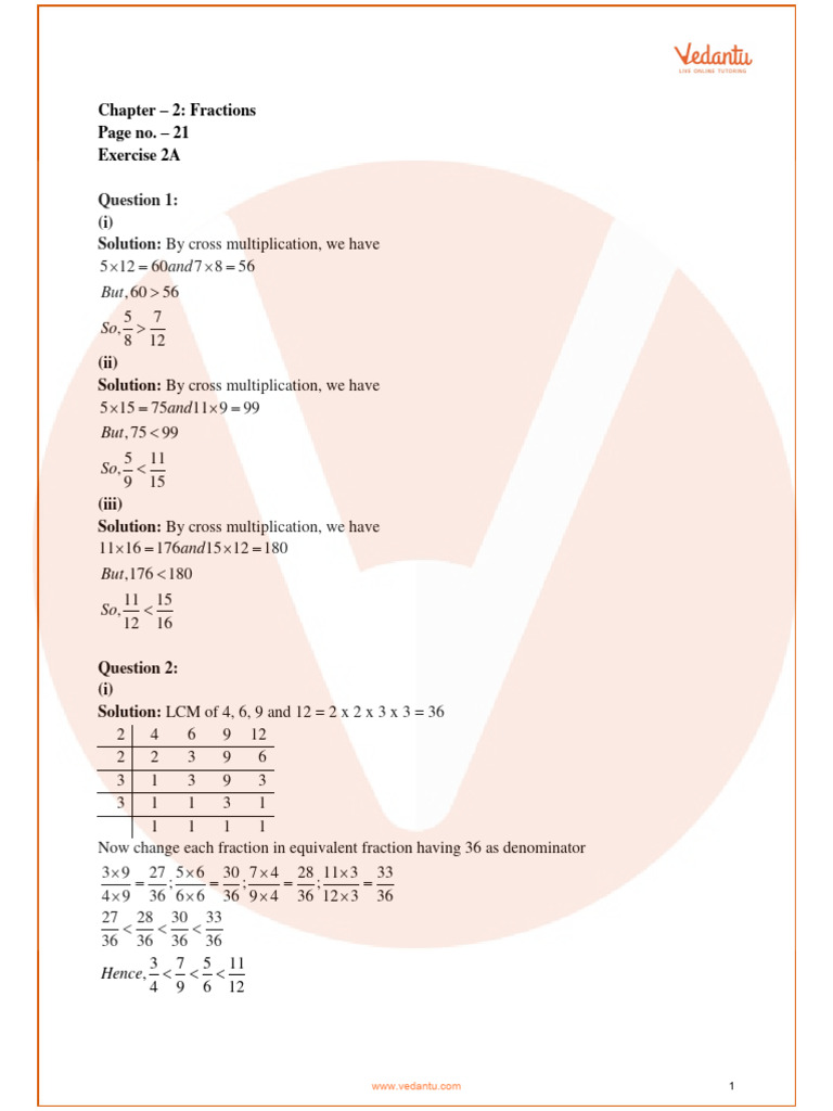RS Aggarwal Solutions Class | PDF | Mathematical Notation | Numbers