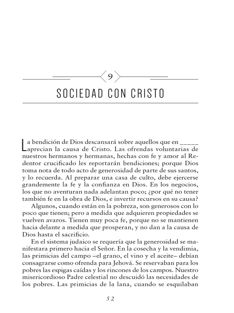 9 Sociedad Con Cristo | PDF | Cristo (título) | Pecado