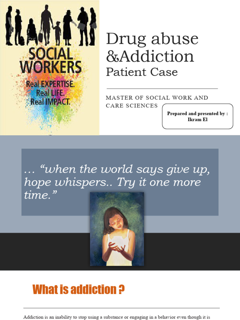 Addiction Presentation Pdf