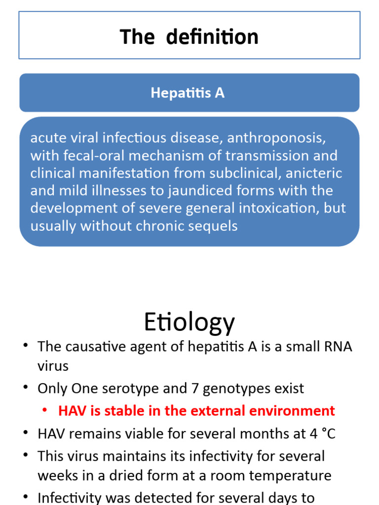 Understanding Hepatitis A: Causes, Symptoms, and Transmission | PDF ...