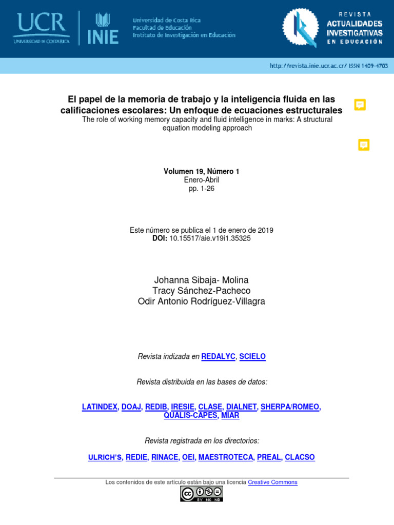 CBIB-005 - Costa Rica - Memoria de Trabajo e Inteligencia Fluida en ...