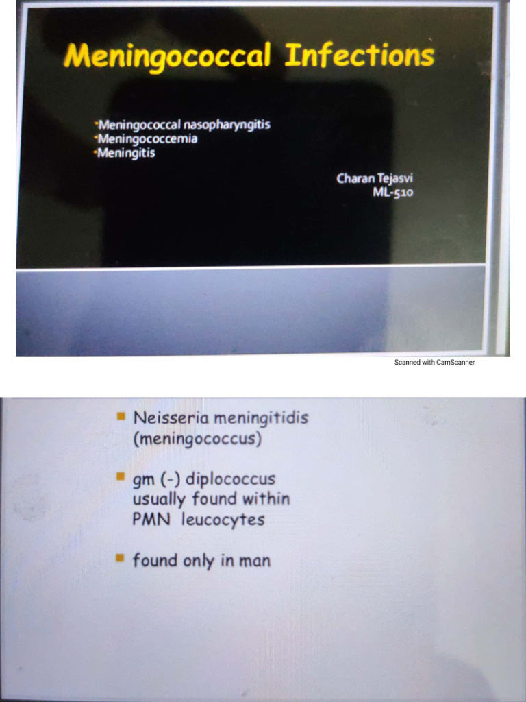 Meningococcal Infection | PDF