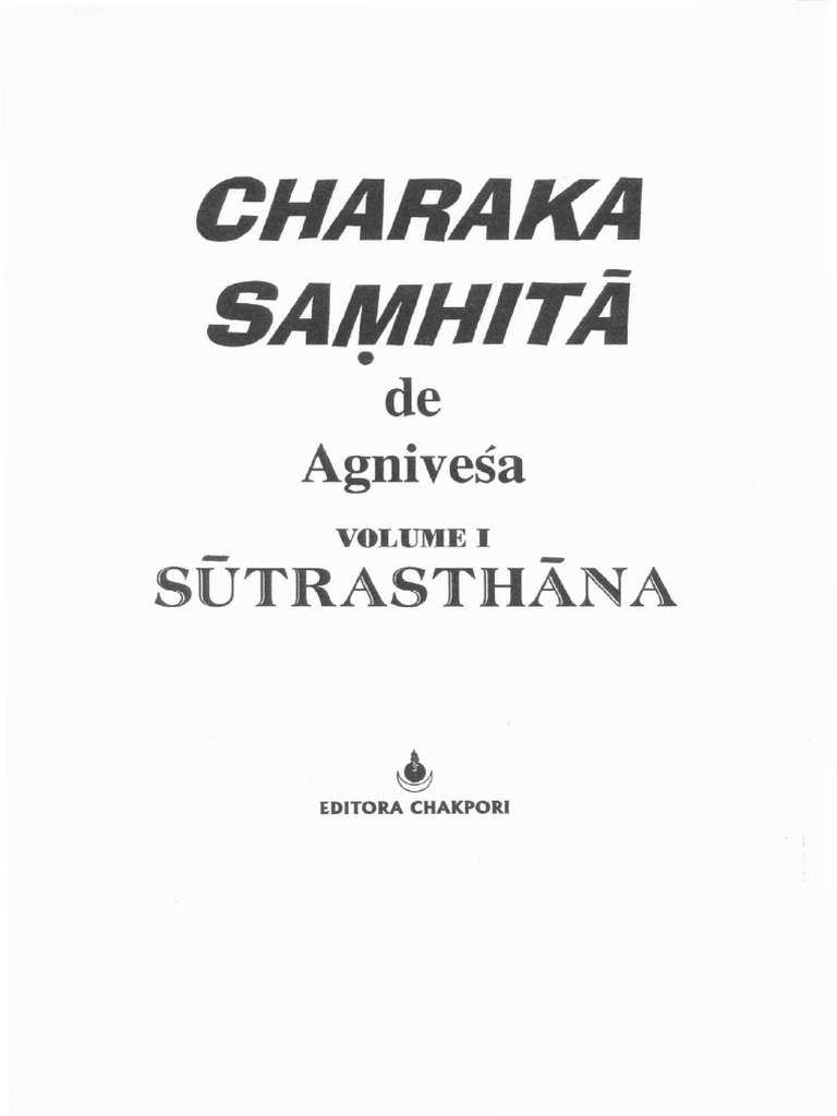 Charaka Samhita | PDF