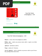 Teste G36 e G38 | PDF | Psicologia | Inteligência