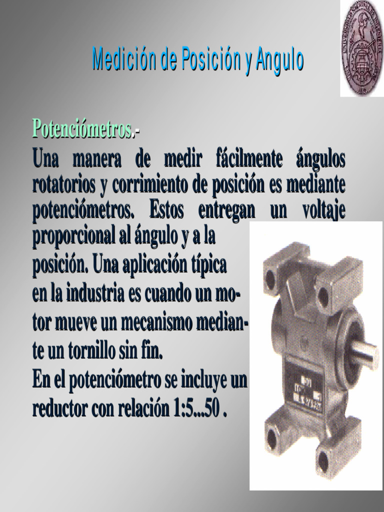 8 Sensores de Posicion y Angulo | PDF | Electricidad | Bienes ...