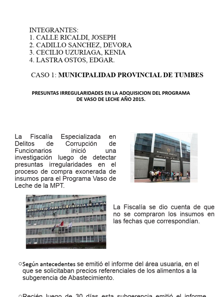 CASO1 | PDF | Gobierno