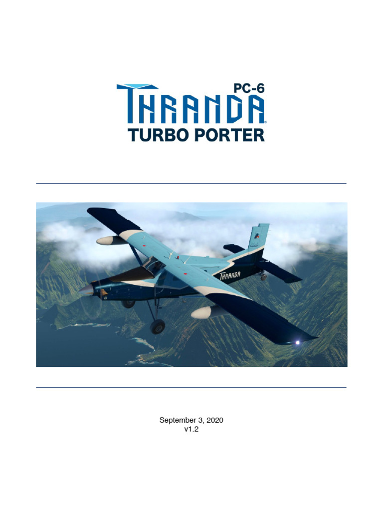 Thranda PC6 Documentation v1 - 2 | PDF | Aircraft Flight Control System ...