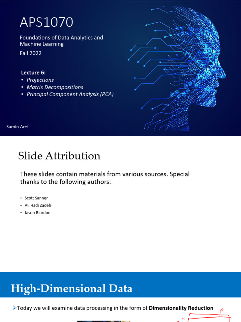 APS1070 Lecture (6) Slides Annotated | PDF | Eigenvalues And ... APS1070 Lecture (6) Slides Annotated | PDF | Eigenvalues And ...