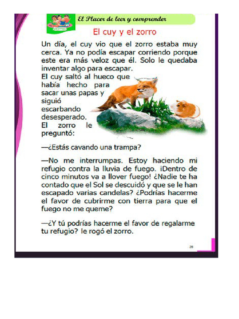 El Zorro y El Cuy | PDF
