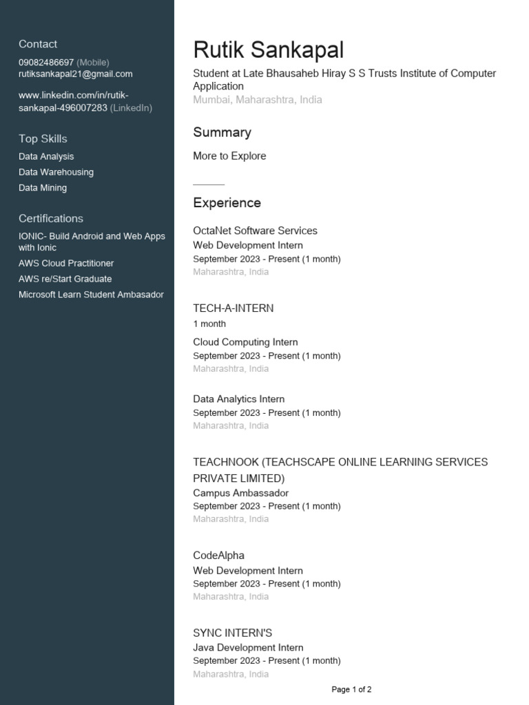 Profile | PDF | Application Software | Computing