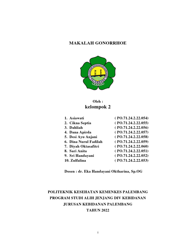 Kelompok 2 (Gonorrhea) | PDF