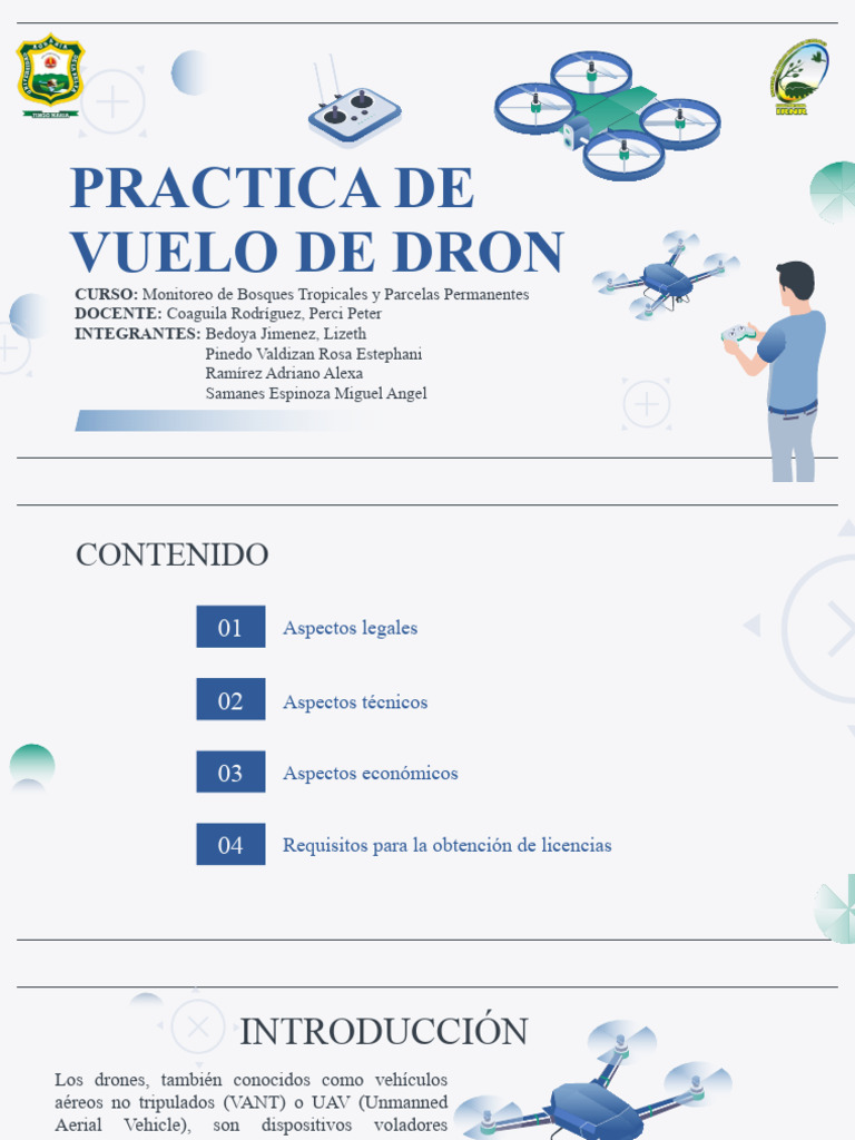 Drone Flight Required Documentation by Slidesgo | PDF