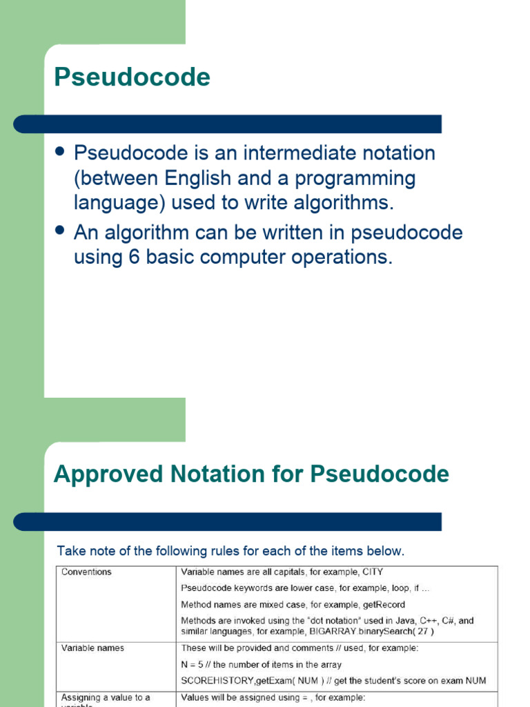 Pseudocode SR v2 | PDF | Algorithms | Control Flow