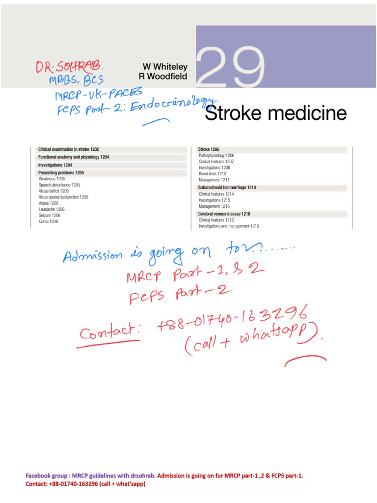 Stroke Medicine | PDF | Clinical Medicine | Medical Specialties