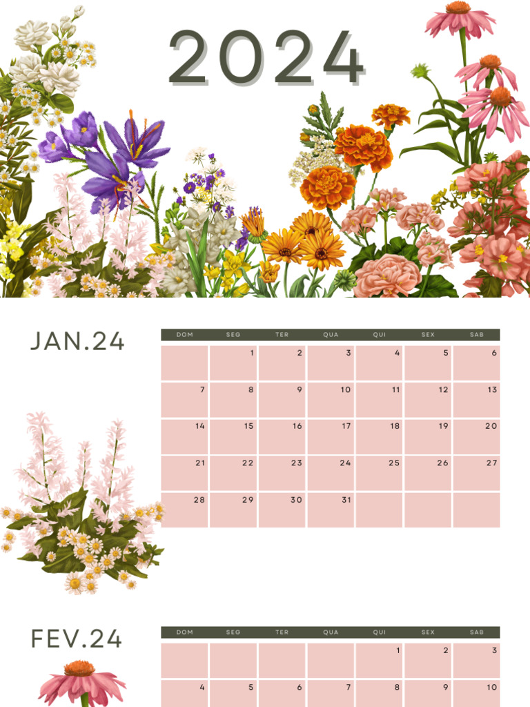 Calendario 2024 | PDF