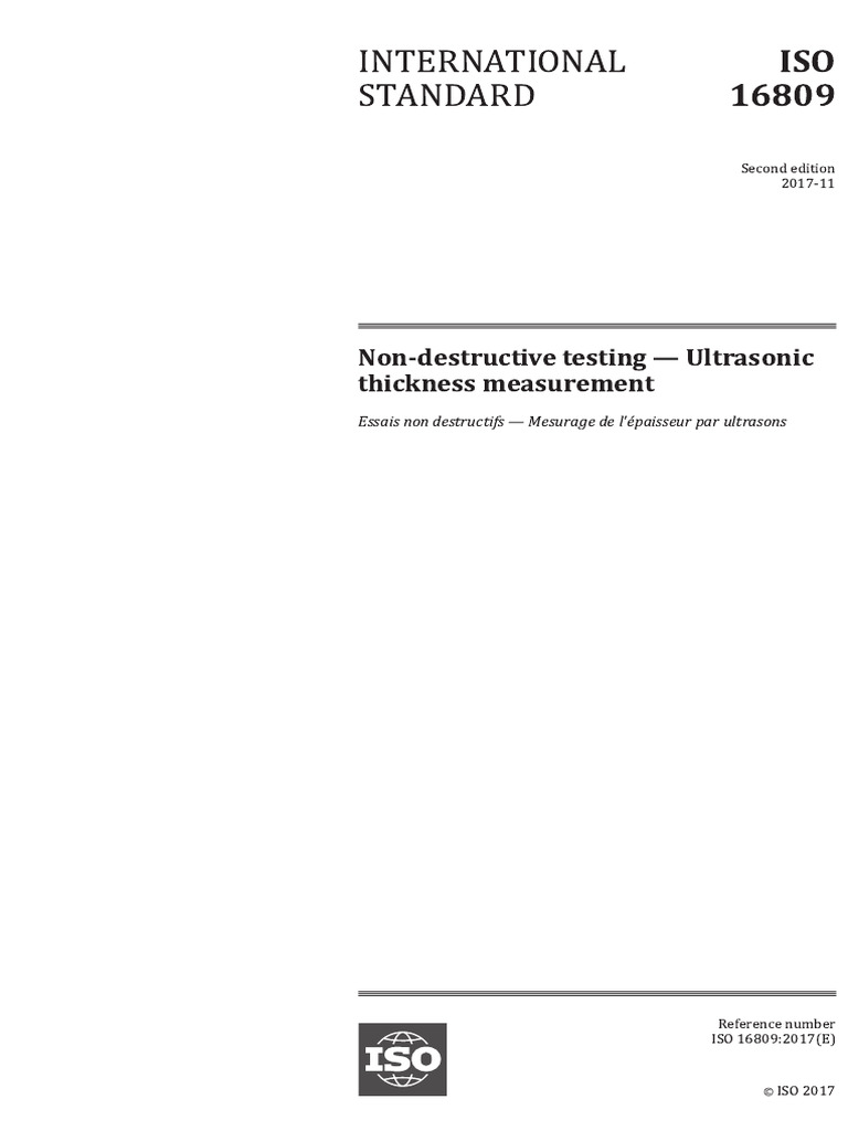 Iso 16809 | PDF | International Organization For Standardization ...