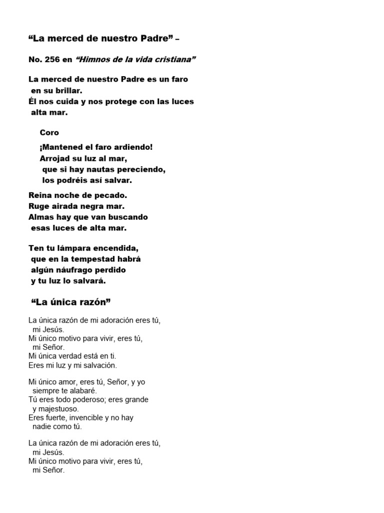 Coritos en Cadena | PDF | Cristo (título) | Jesús