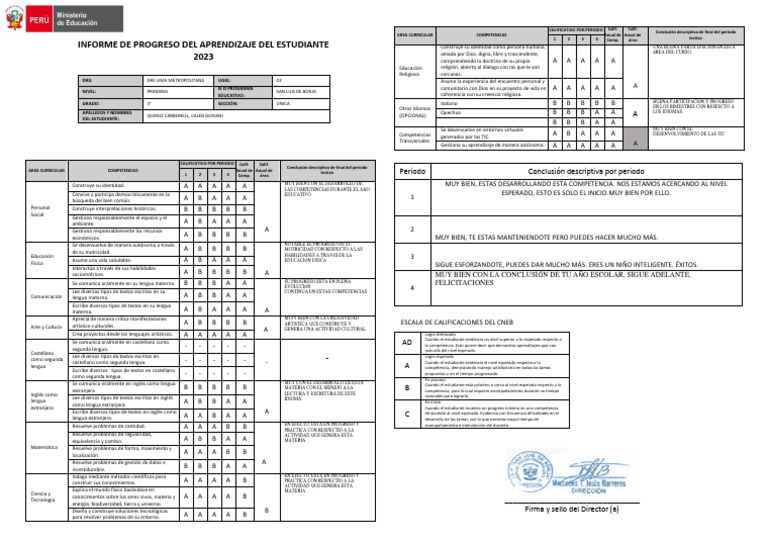 Caled Quiroz (3° Prim-4° Bimestre) 23 Okay | PDF | Segundo lenguaje ...