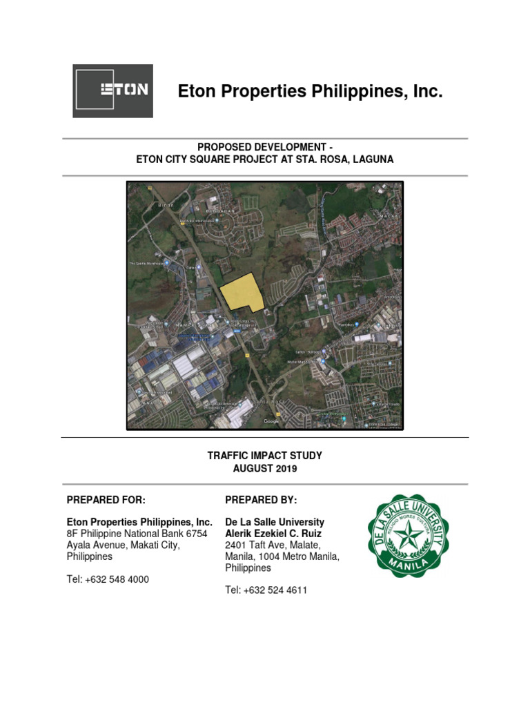 Lbycv3e TP Sample | PDF | Controlled Access Highway | Traffic