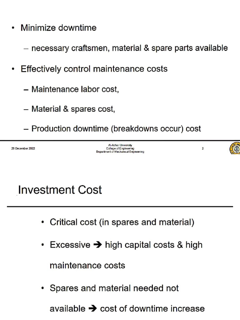 LEC 11 Maintenance Management | PDF LEC 11 Maintenance Management | PDF