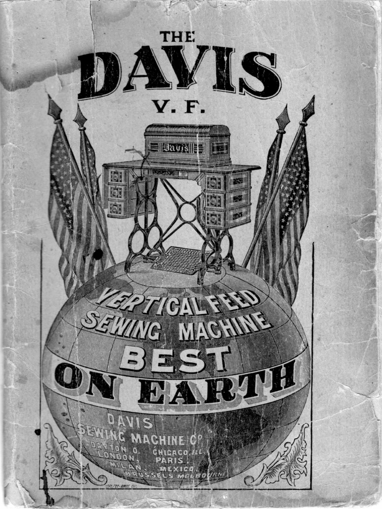 Davis Vertical Feed Sewing Machine Instruction Manual | PDF ...