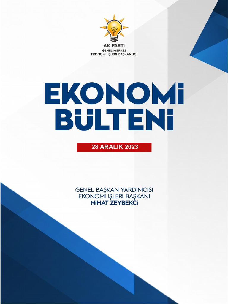 Günlük Ekonomi̇ Bülteni̇ - 28.12.2023 | PDF