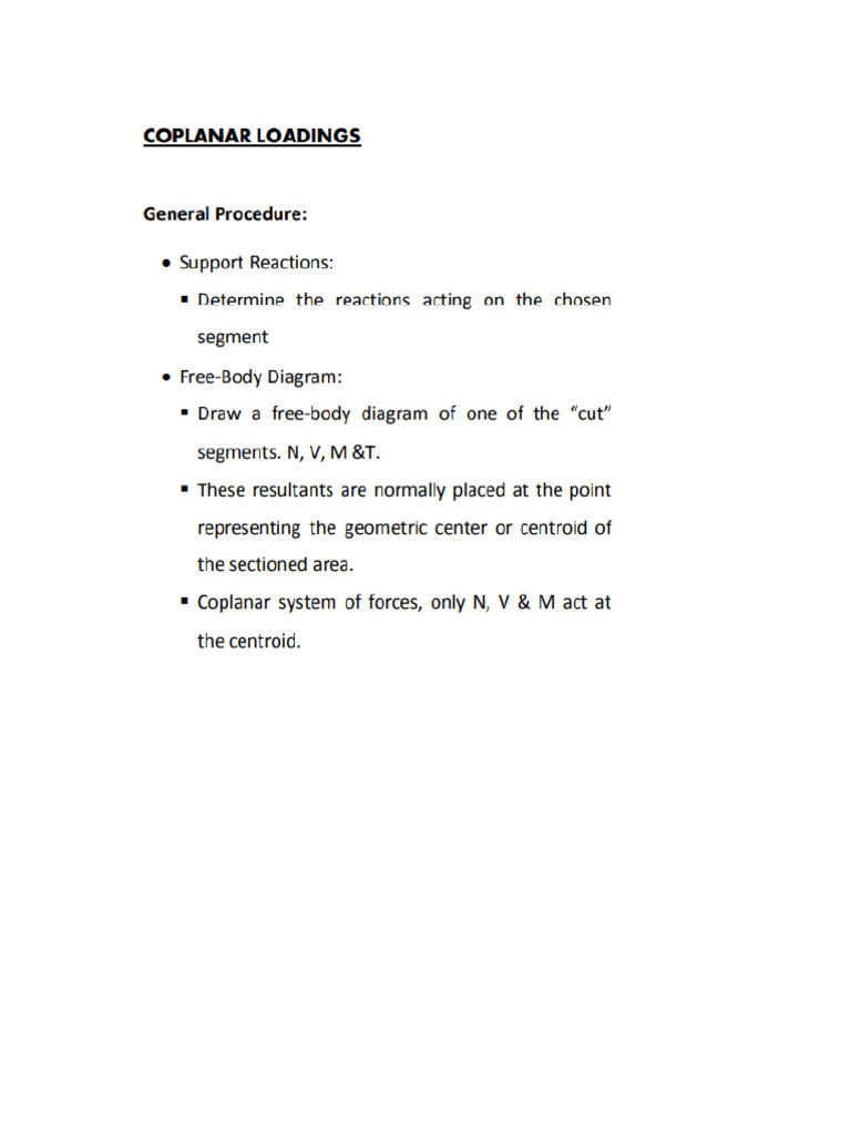 STI Engineering Course - Coplanar Loadings | PDF