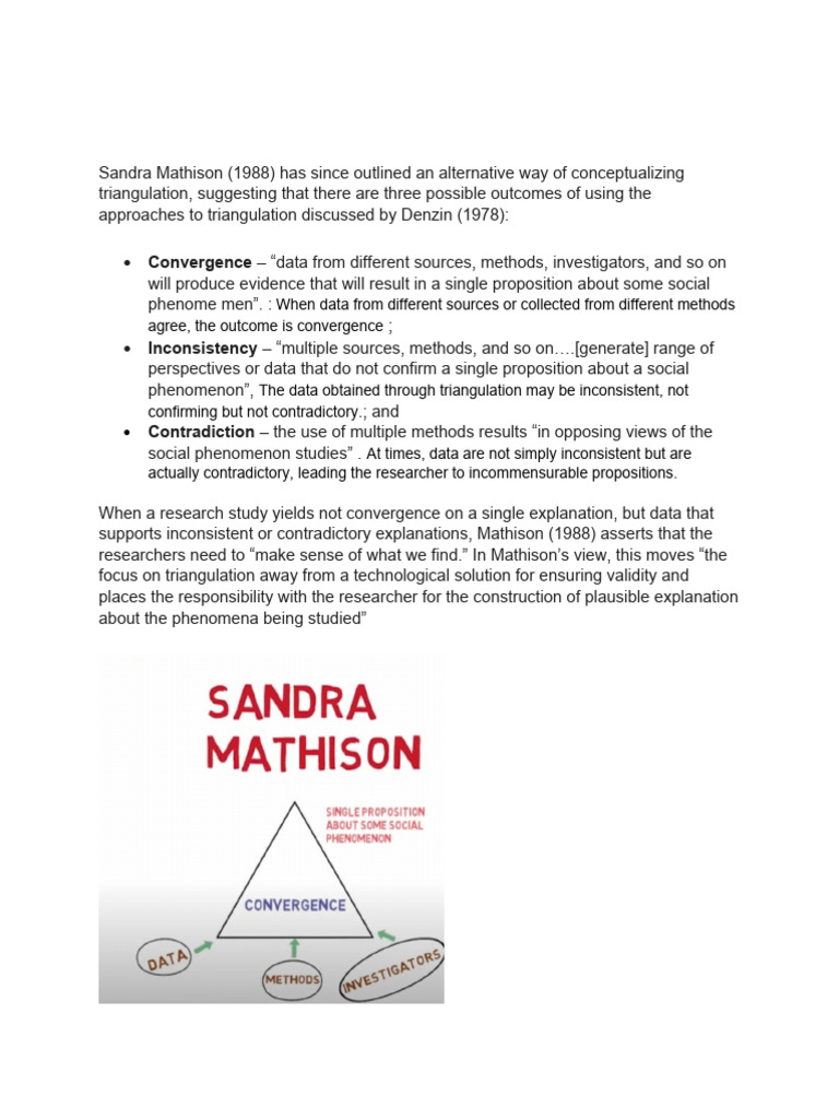 Sandra Mathison | PDF