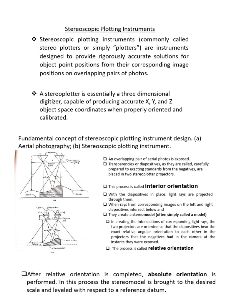 Photogrammetry 21.10.2022 | PDF | Stereoscopy | Imaging