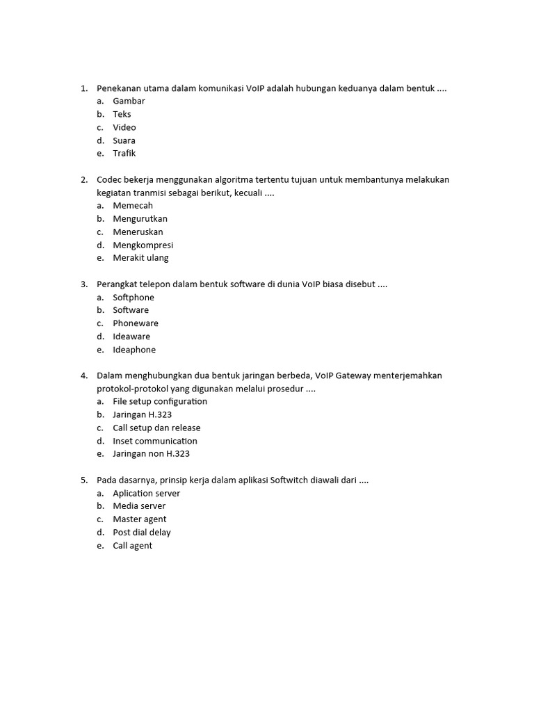 Uji Kompetensi Bab 6 TLJ | PDF