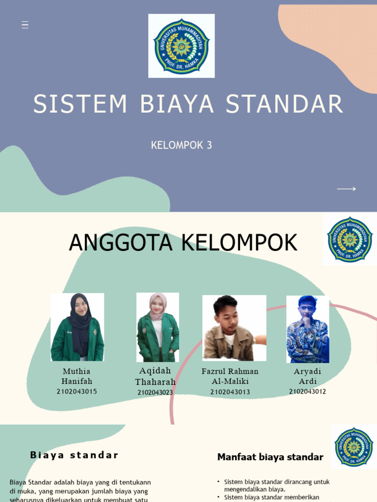 Analisis Biaya Standar dan Manfaatnya | PDF | Bisnis | Komputer