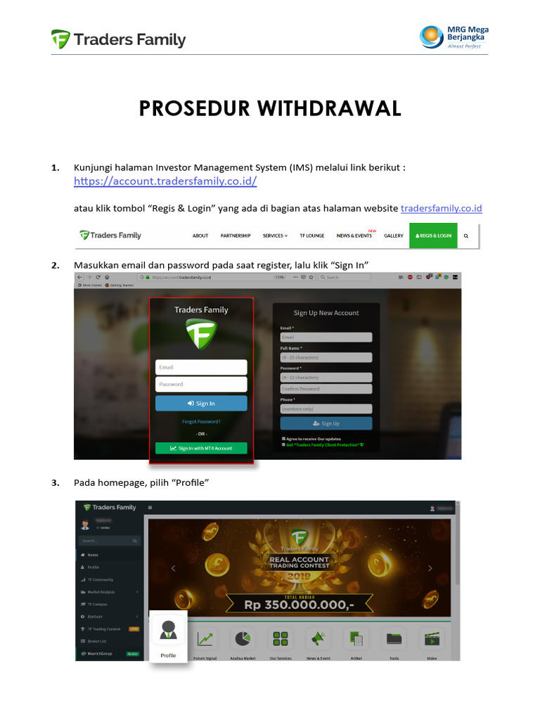 Panduan MMB Withdrawal | PDF
