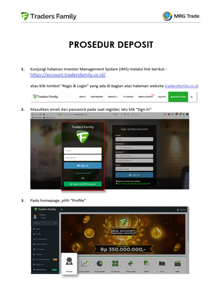 Panduan MRG Deposit | PDF | Hukum
