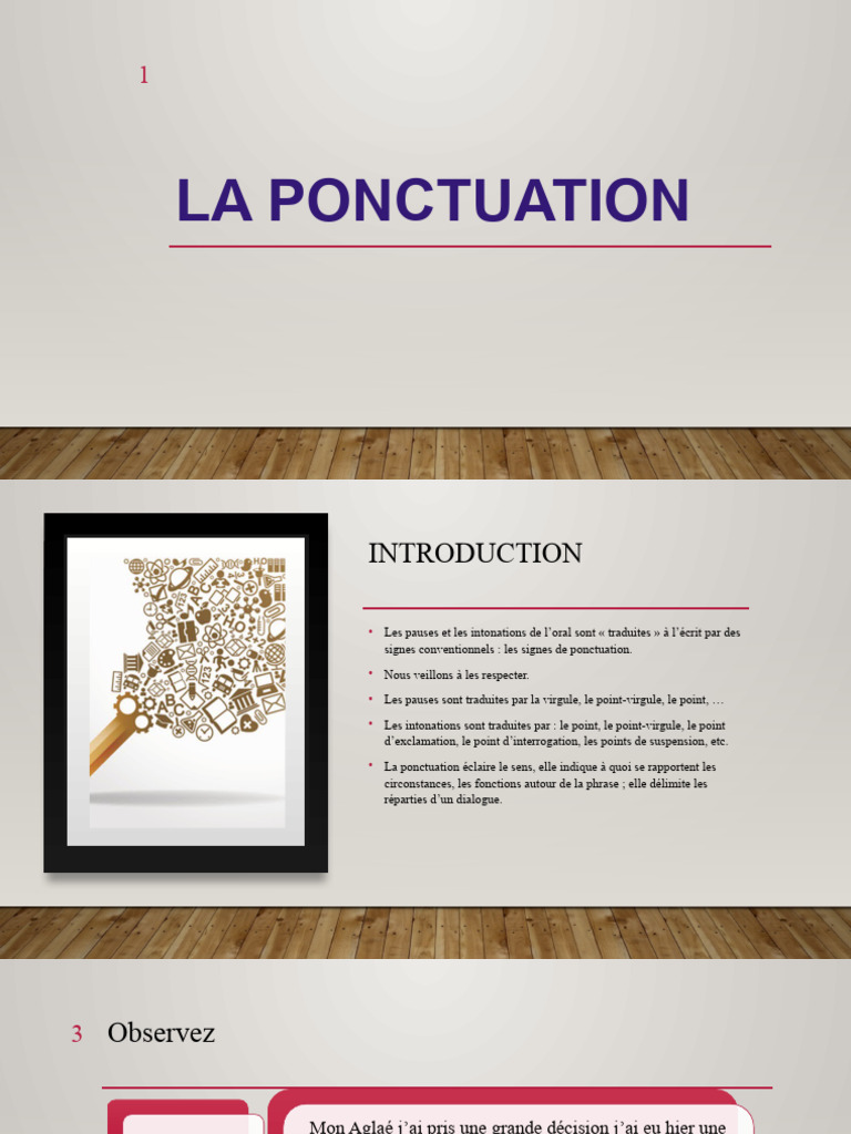 La Ponctuation 72656 | PDF | Ponctuation | Linguistique