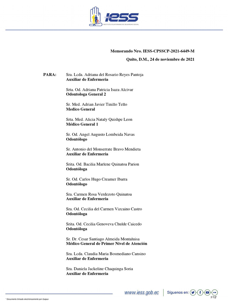 Normativa Referencia IESS 2021 | PDF | Seguro | Bienestar