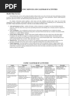 School Clinic Action Plan-2023-2024 | PDF | Clinic | Health Sciences