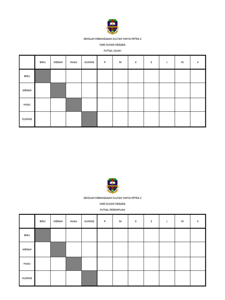 Score Sheet | PDF