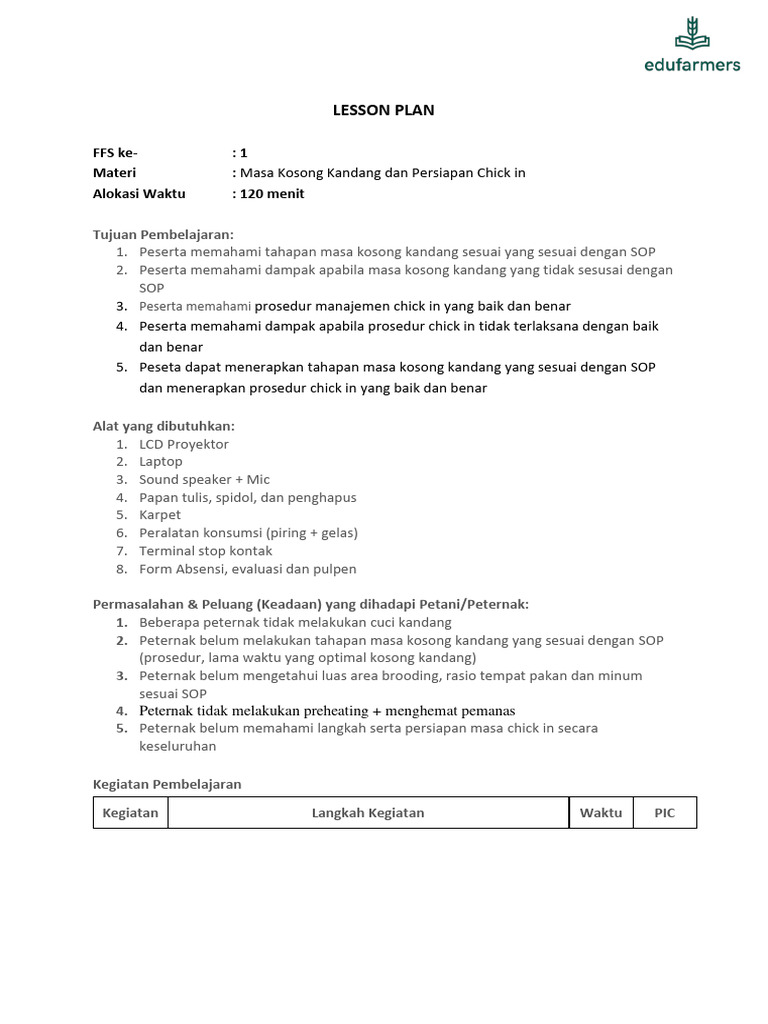 LP1 Paleteang Broiler | PDF