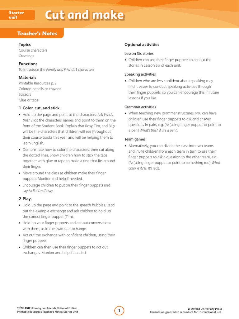 Teacher's Notes - Printable Resources PDF | PDF | Letter Case | Phonics