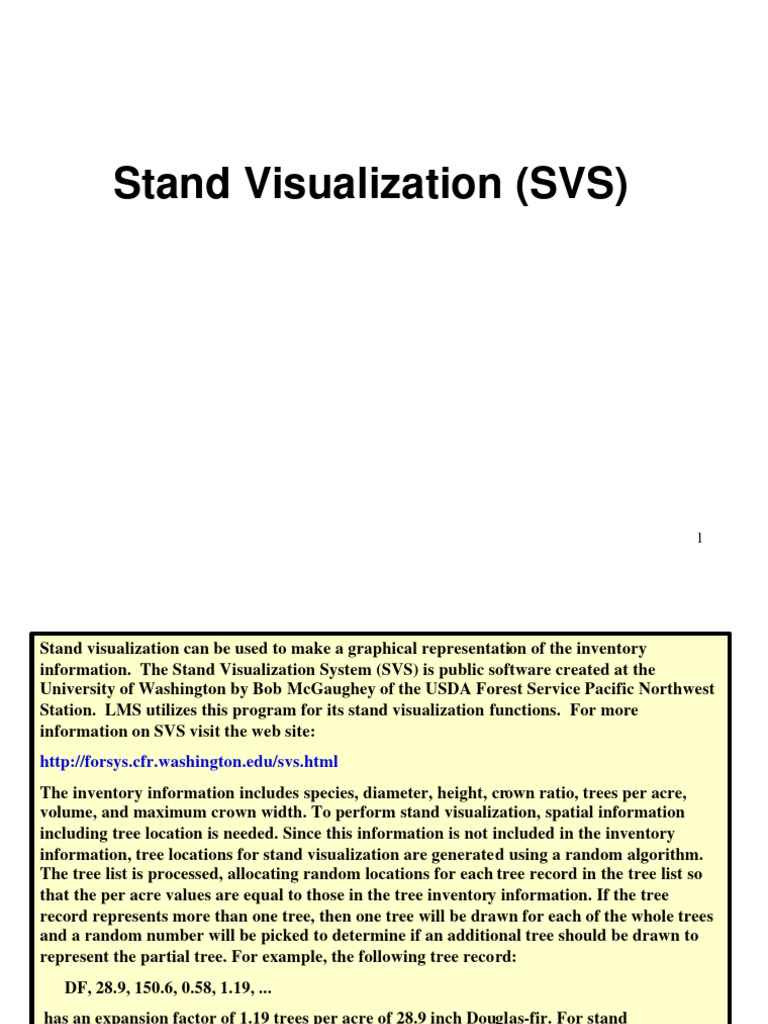 02 StandVisualizationK | PDF | Trees | Visualization (Graphics)