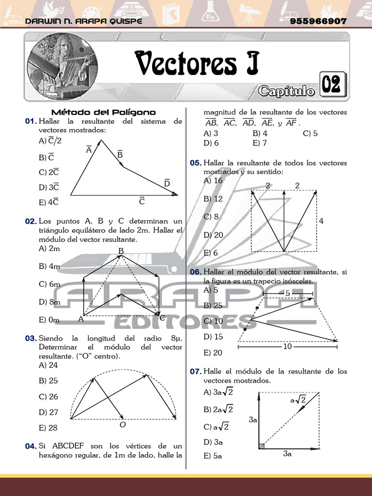02 Vectores I | PDF | Vector Euclidiano | Mecanica clasica