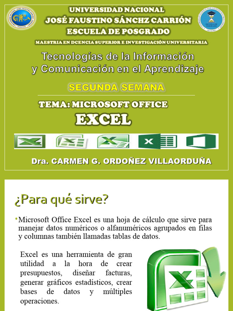 MICROSOFT EXCEL PPT | PDF | Microsoft Excel | Microsoft Office