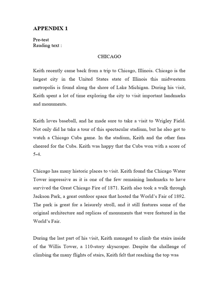 Appendix 1 | PDF | Universe | Chicago