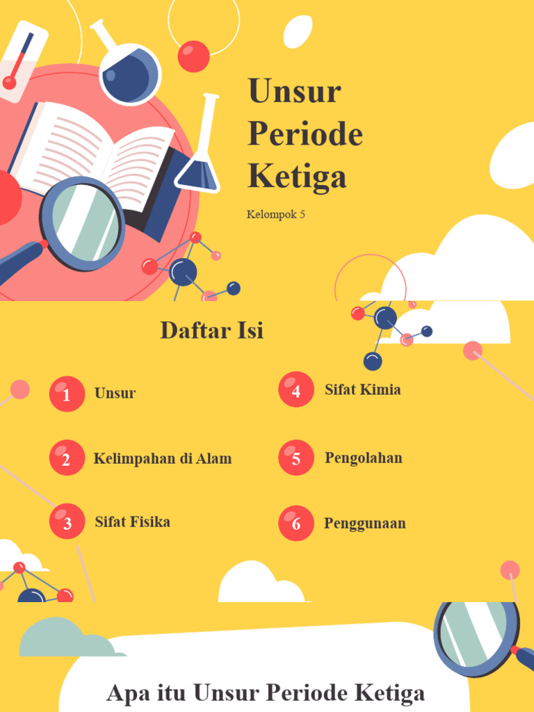 Unsur Periode Ketiga: Sifat dan Penggunaan | PDF | Sains & Matematika