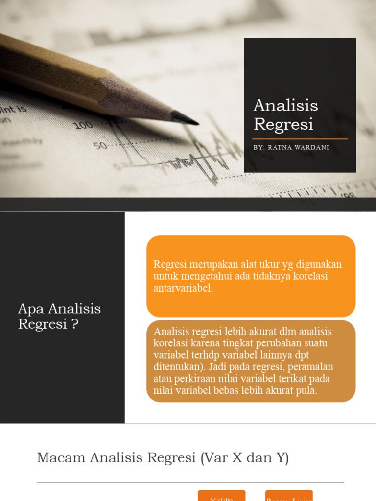 Panduan Lengkap Analisis Regresi | PDF